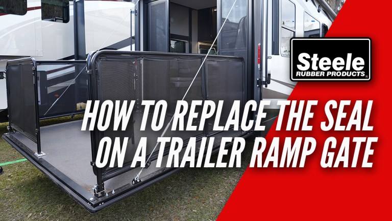 How to Replace the Seal on a Trailer Ramp Gate – Steele Rubber Products