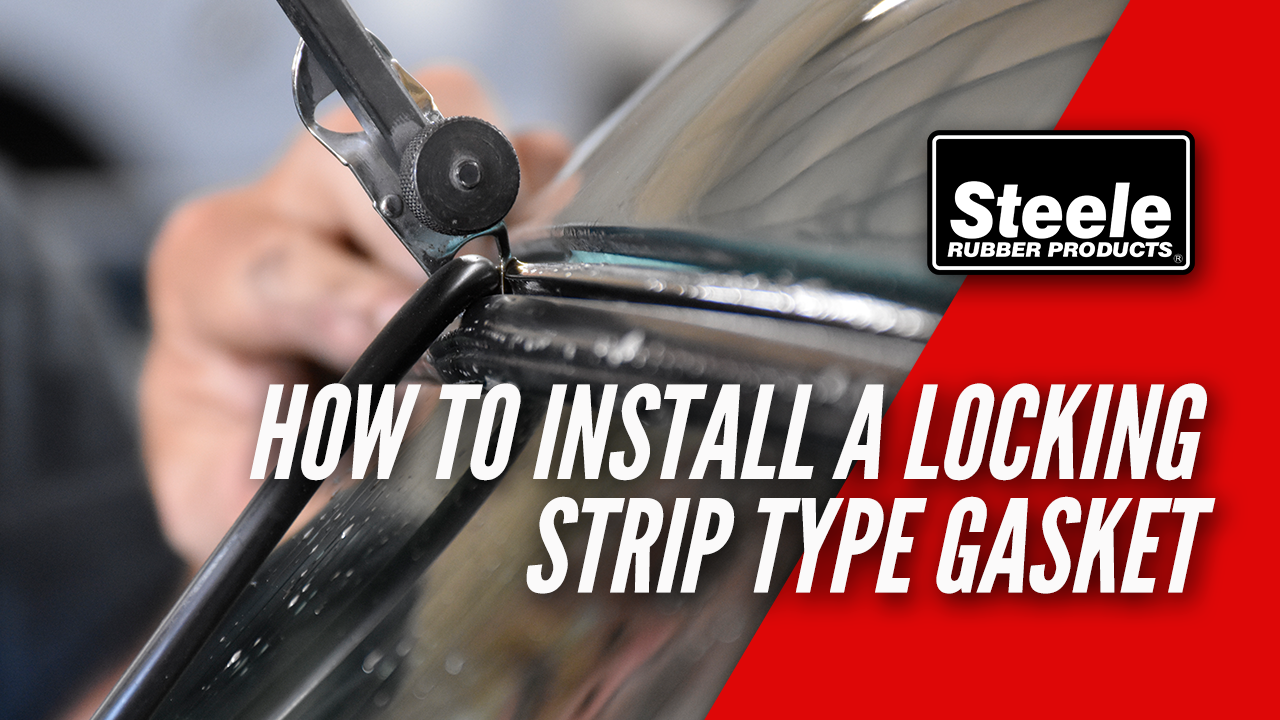 How to Install a Locking Strip Type Gasket – Steele Rubber Products
