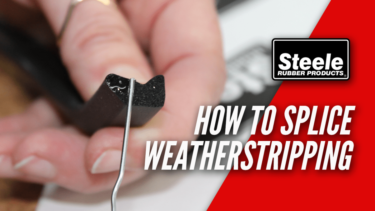How to Splice Weatherstripping – Steele Rubber Products